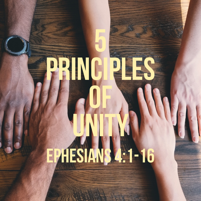 Ephesians 4:1-16: Five Principles of Unity – God Centered Life