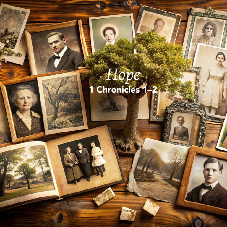 1 Chronicles 1-2: Hope – God Centered Life
