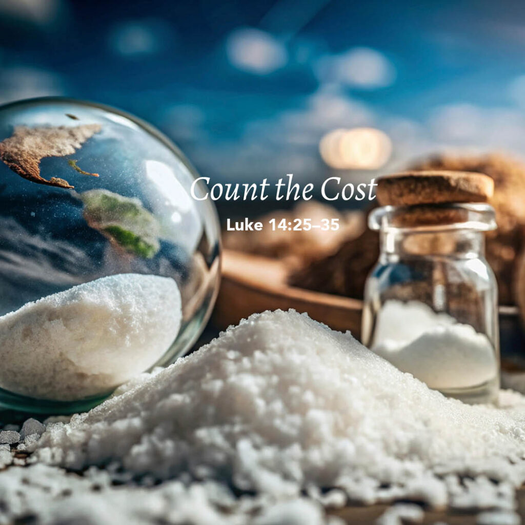 Luke 14:25-35: Count the Cost – God Centered Life