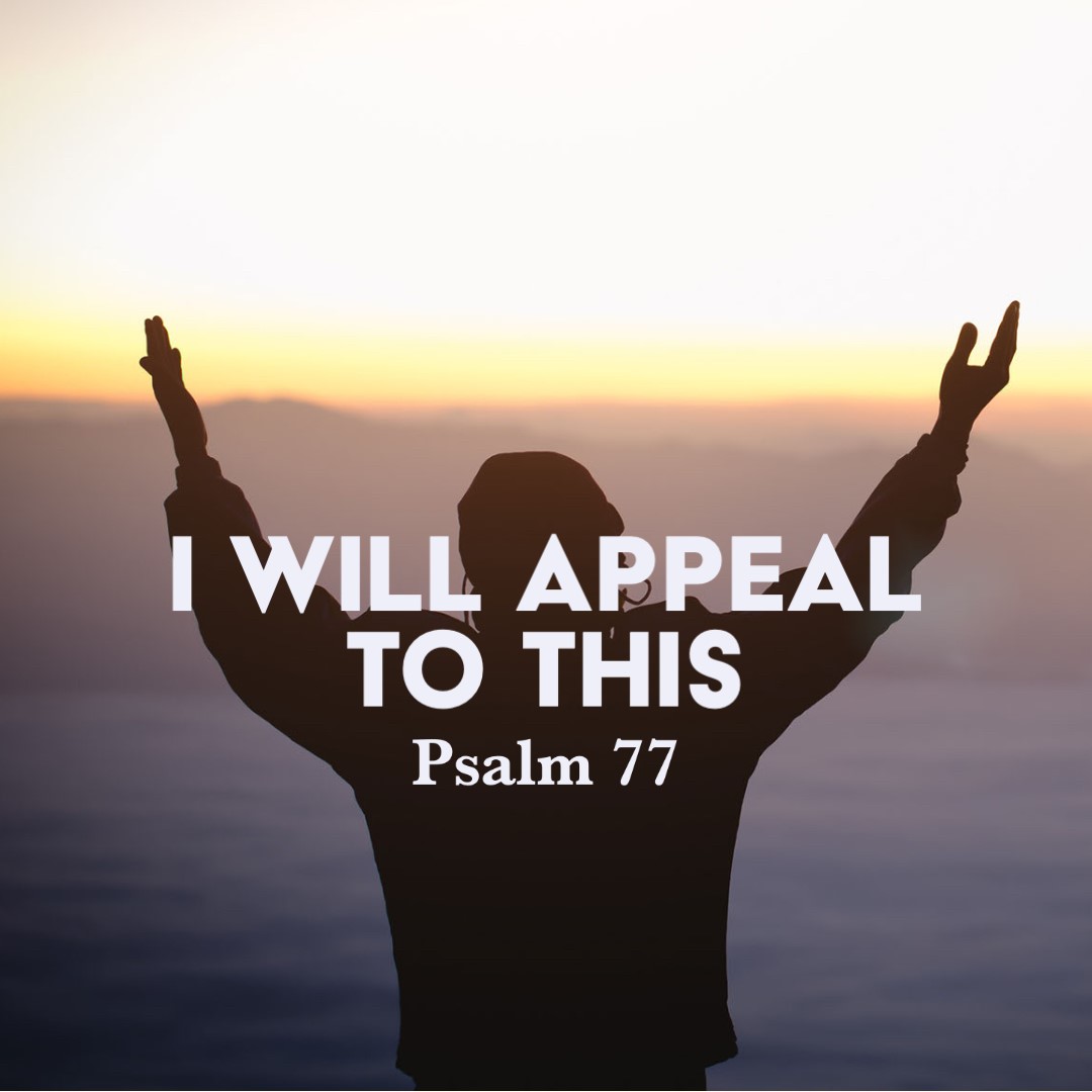 Psalm 77 I Will Appeal To This God Centered Life